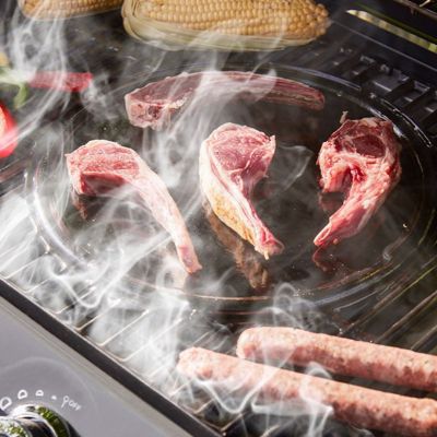 Barbecue gaz Emma 4 + 1 Side 4 brûleurs FlexiGrill 12 convives