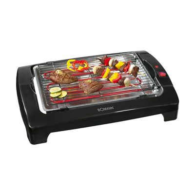 Barbecue Grill électrique de table 2000W Bomann BQ 1240 N CB Noir ...