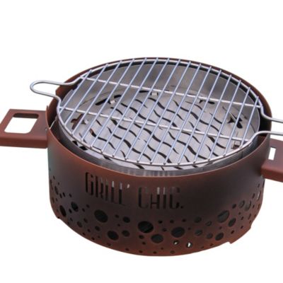 Barbecue Ptit Grill Acier Imitation Corten