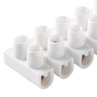 Barrette de connexion 12 X 2 entrées Diall 2,5 mm² / 3 A