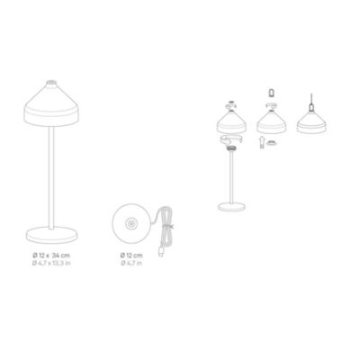 Base de chargement USB-A Zafferano pour Amelie - Sans fil, compatible ...