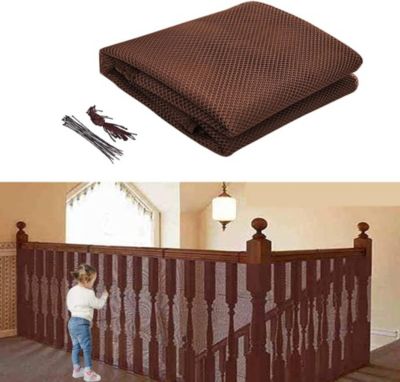 BASHLWUA 300x79cm Filet de sécurité enfant pour escaliers Café,Filet de ...