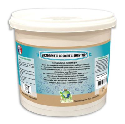 Bicarbonate de soude alimentaire seau 5L 5kg