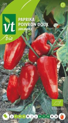 bio Poivron Doux Jubilandska - Ca. 0,3 gr
