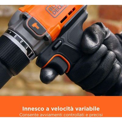 Black & Decker Power connect 18V - Perceuse-visseuse à percussion 2 ...