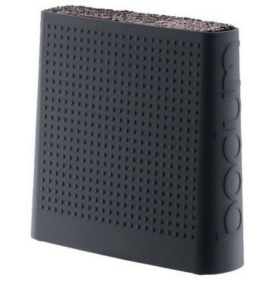 Bloc couteaux noir Bodum 11089-01S bistro