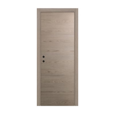 Bloc Porte isotherme Noisette - Poussant gauche et ajustable - L830mm