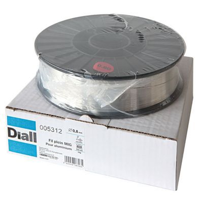 Bobine fil plein Aluminium MIG 0.8 mm DIALL | Castorama