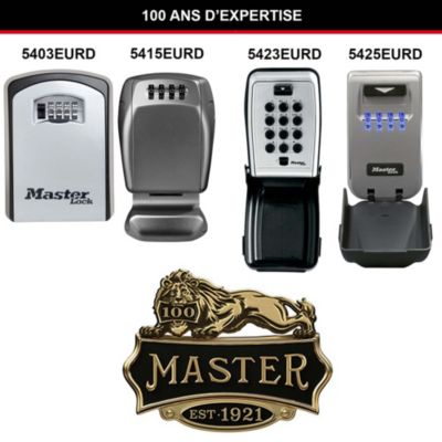 Boîte à clé sécurisée Master Lock Select Access à combinaison programmable