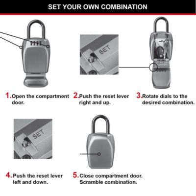 Boîte à clés sécurisée à anse Master Lock Select Access