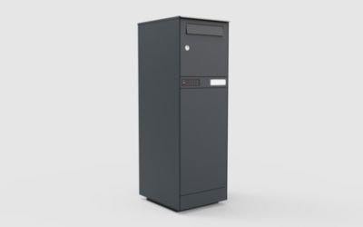 Boite à colis électronique et autonome Kombibox 950 gris | Castorama