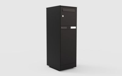 Boite à colis électronique et autonome Kombibox 950 noir | Castorama