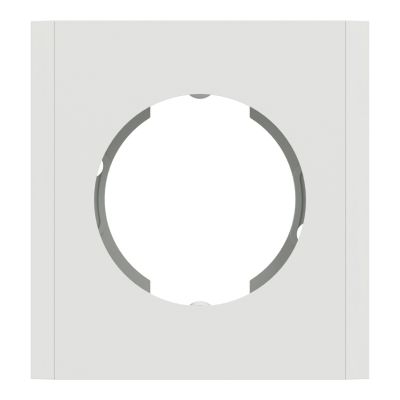 Boîte pour montage en saillie, 1 poste associable, blanc craie, Odace