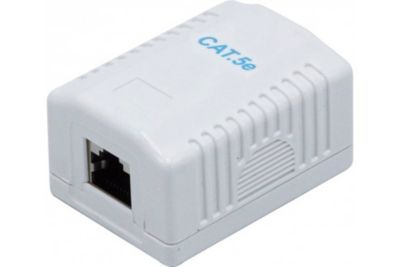 Boitier mural RJ45 1 port Cat 5e STP CONECTICPLUS