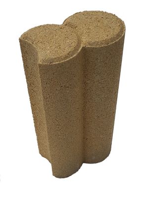 Bordure colonnade jaune 10 x 20 x 6,5 cm | Castorama