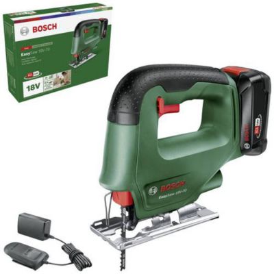 Bosch EasySaw 18V-70 scie sauteuse sans fil - 18V, coupe 70 mm bois ...