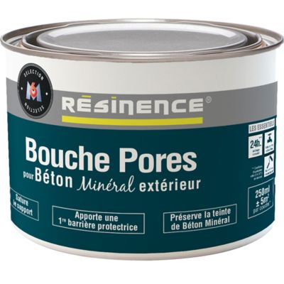 Bouche pores pour béton Résinence extérieur incolore mat 0,25L