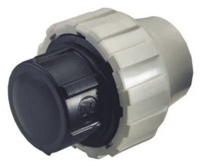 Bouchon à compression Fitt PEHD Ø25 blanc