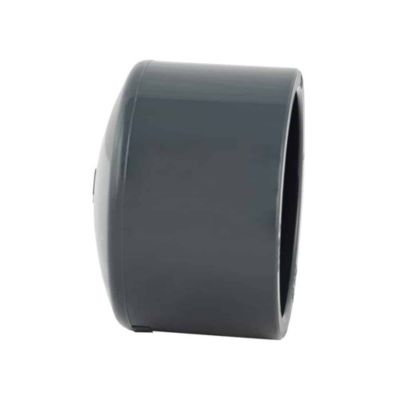 Bouchon PVC femelle à coller Lot de 2 63mm Lot de 2
