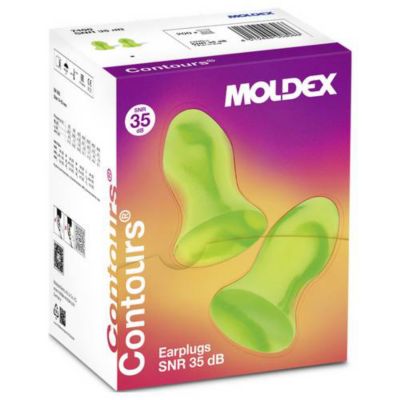 Bouchons d'oreille Moldex 740001 - Pack 200 paires, atténuation SNR 35 ...