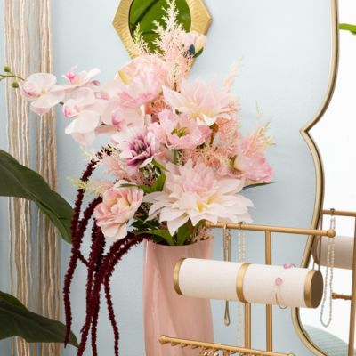 Bouquet de fleurs artificielles Wild rose H60cm - Atmosphera