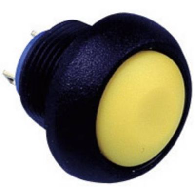Bouton-poussoir à rappel 12 mm IBR3SAD600 - 125 V/AC 0,125 A, rouge.