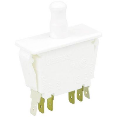 Bouton-poussoir à rappel E79-30A Cherry Switches 250 V/AC 10 A, 2 x On ...