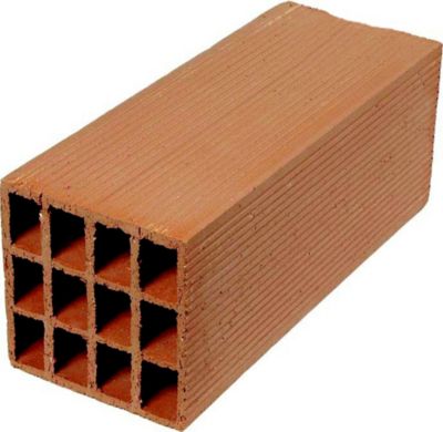 Brique creuse de ramonage 20 x 20 x 50 cm | Castorama