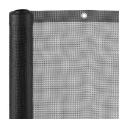 Brise vent tressé gris 3 x h.1m 200g