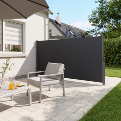 Brise-vue rétractable horizontal Klikstrom L300 x H160cm anthracite