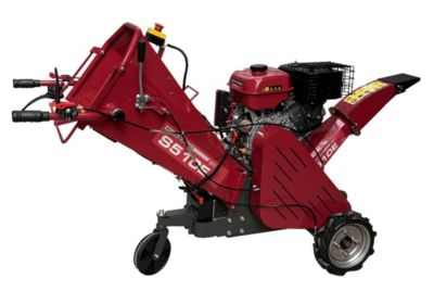 Broyeur de branche auto- tracté 19cv, pour bois vert et sec