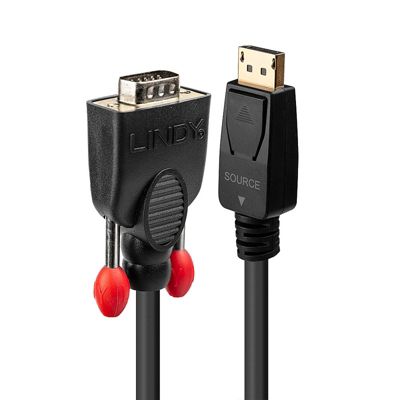 Câble DisplayPort vers VGA 3m LINDY