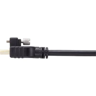 Câble HDMI-A mâle vers HDMI-A mâle 3 m - verrouillage à vis, 4K30 ...