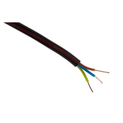 Câble électrique U1000R2V 3G1,5 noir - 10m - Zenitech