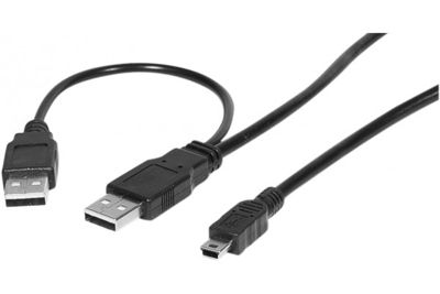Câble mini USB reprise alimentation 60cm CONECTICPLUS