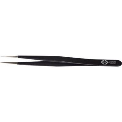 C.K T2379D 3 SA-ESD pince brucelle antistatique pointue 120 mm
