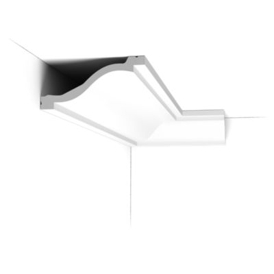 C331 Corniche plafond Orac Decor - 6x13,5x200cm (h x p x L) - Pack 2 pièces