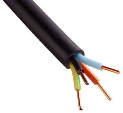 Câble 4x1,5 mm² U1000R2V couronne 50m