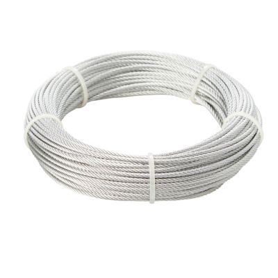 Câble en acier Diall ø2 mm, 20 m Argent