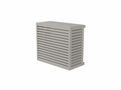 Cache Clim et PAC Structure Aluminium Couleur Beige Crème Taille 3XL H ...