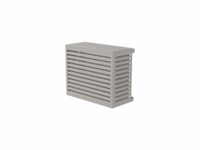 Cache Clim et PAC Structure Aluminium Couleur Beige Crème Taille L H 96 ...