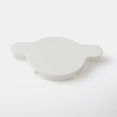 Cache-trou de charnière en plastique GoodHome blanc ø35 mm, 4 pièces ...