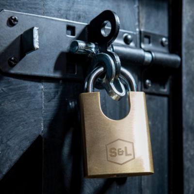 Cadenas à clé laiton Smith & Locke 50 mm | Castorama