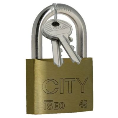 Cadenas CITY 20 3 clés hauteur 3,5mm - ISEO - 2021905 | Castorama