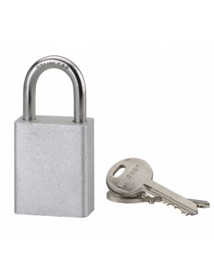 Cadenas à clé Cobble, extérieur, anse inox, 38mm, 2 clés - THIRARD