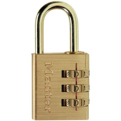 Cadenas combinaison aluminium Masterlock 30 mm | Castorama