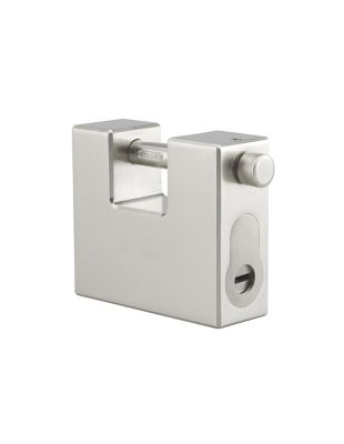 Cadenas Land Blindé, extérieur, anse acier cémenté, pour cylindre profilé, 95mm, 3 clés ...