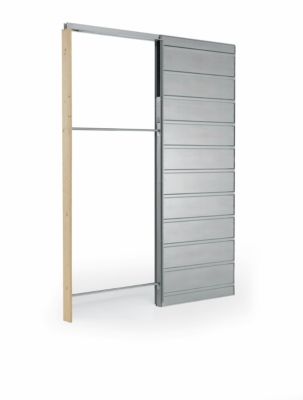 Caisson à galandage H.204 x l.70 cm pour porte coulissante Rhea