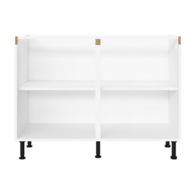 Caisson bas de cuisine blanc L. 120 cm Caraway Innovo GoodHome