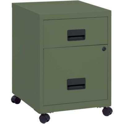 Caisson de rangement en acier 2 tiroirs | Castorama